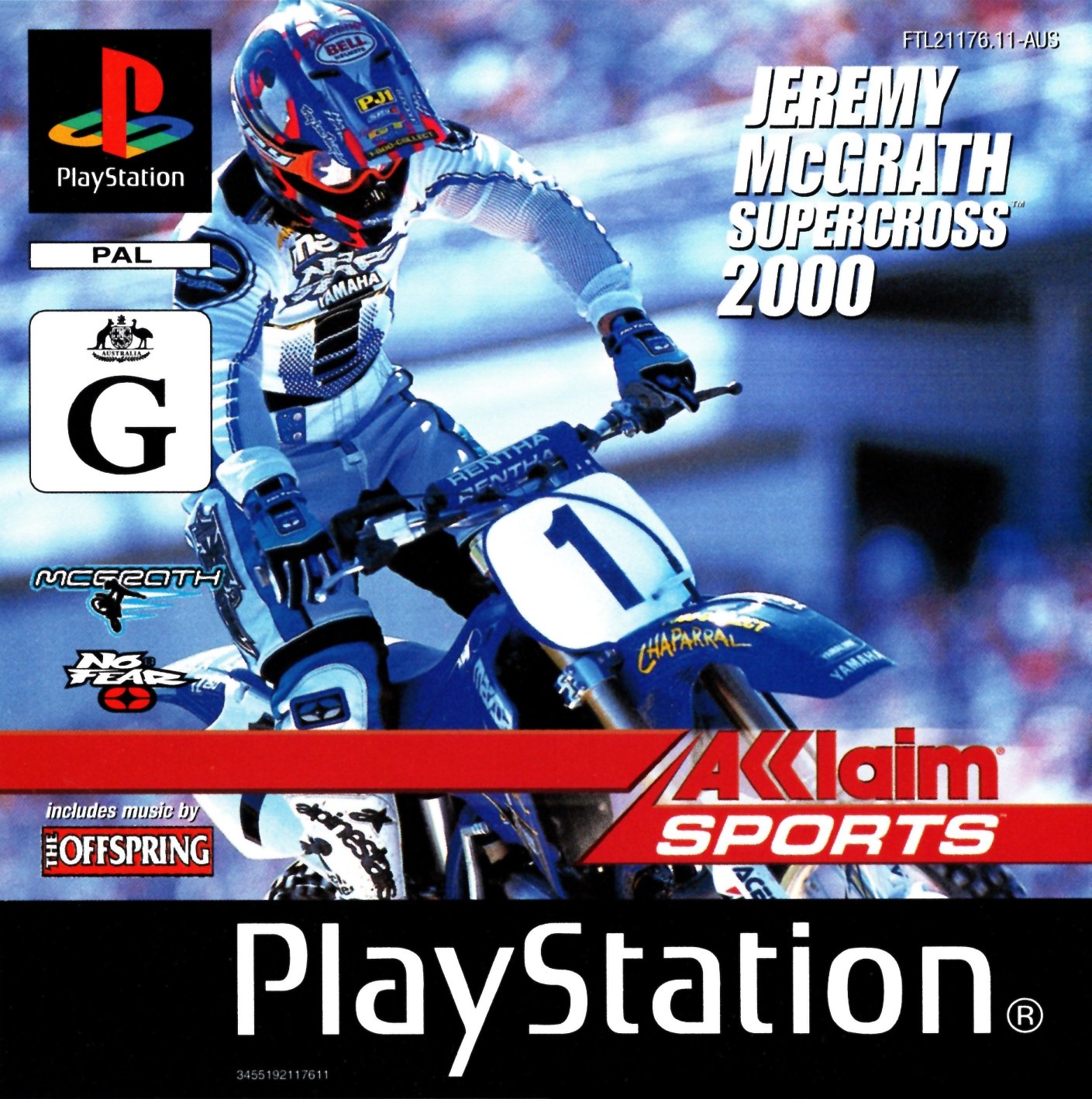 Jeremy McGrath Supercross 2000 - PS1 - Super Retro - Playstation 1