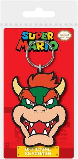 Keychain - Rubber Bowser - Super Retro - Merchandise