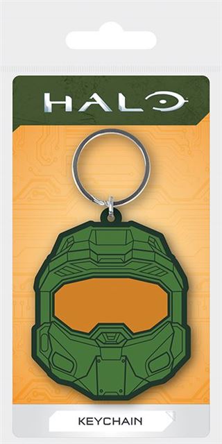 Keychain - Rubber Master Chief - Super Retro - Merchandise