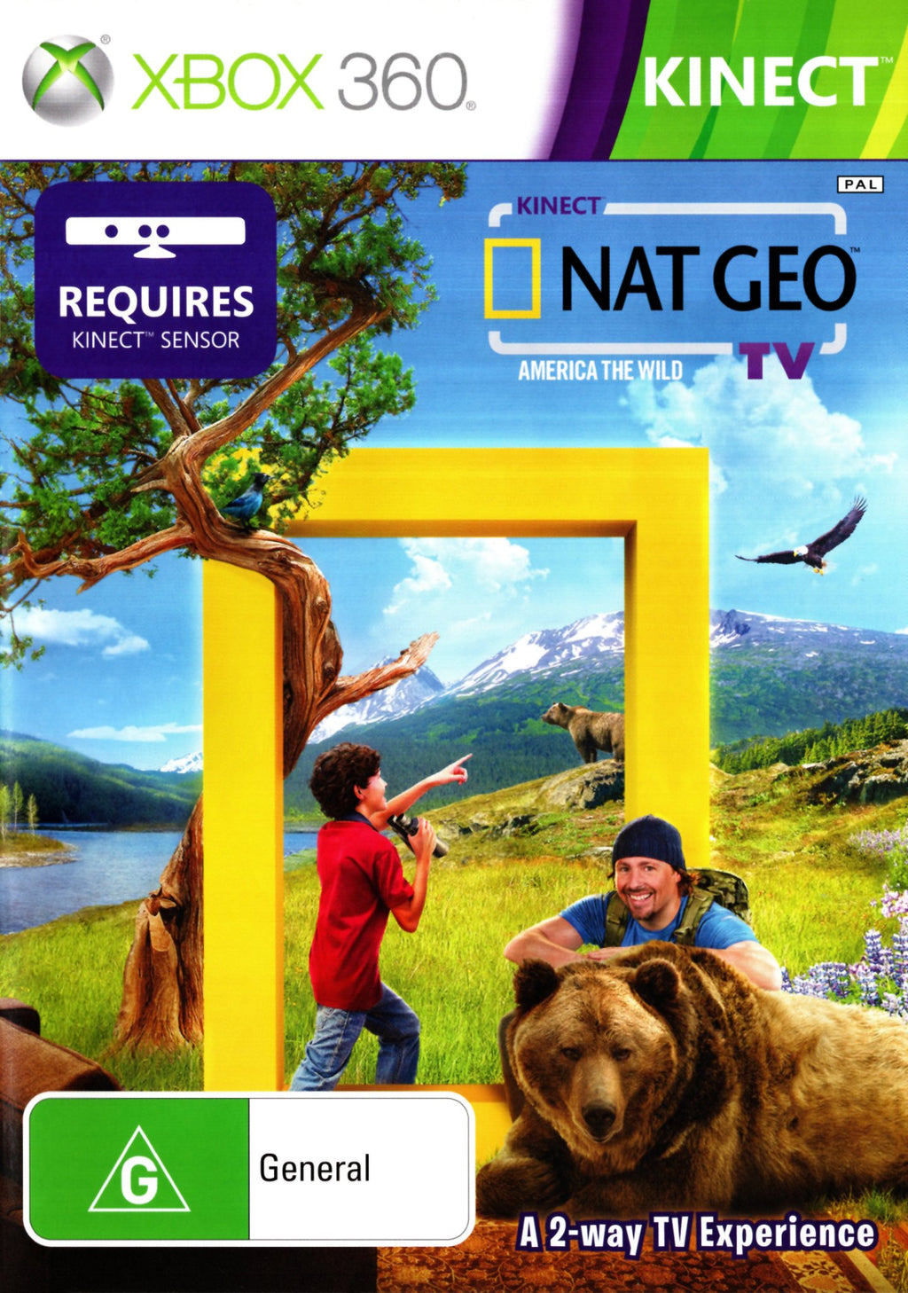 Kinect Nat Geo TV America The Wild - Xbox 360 - Super Retro - Xbox 360