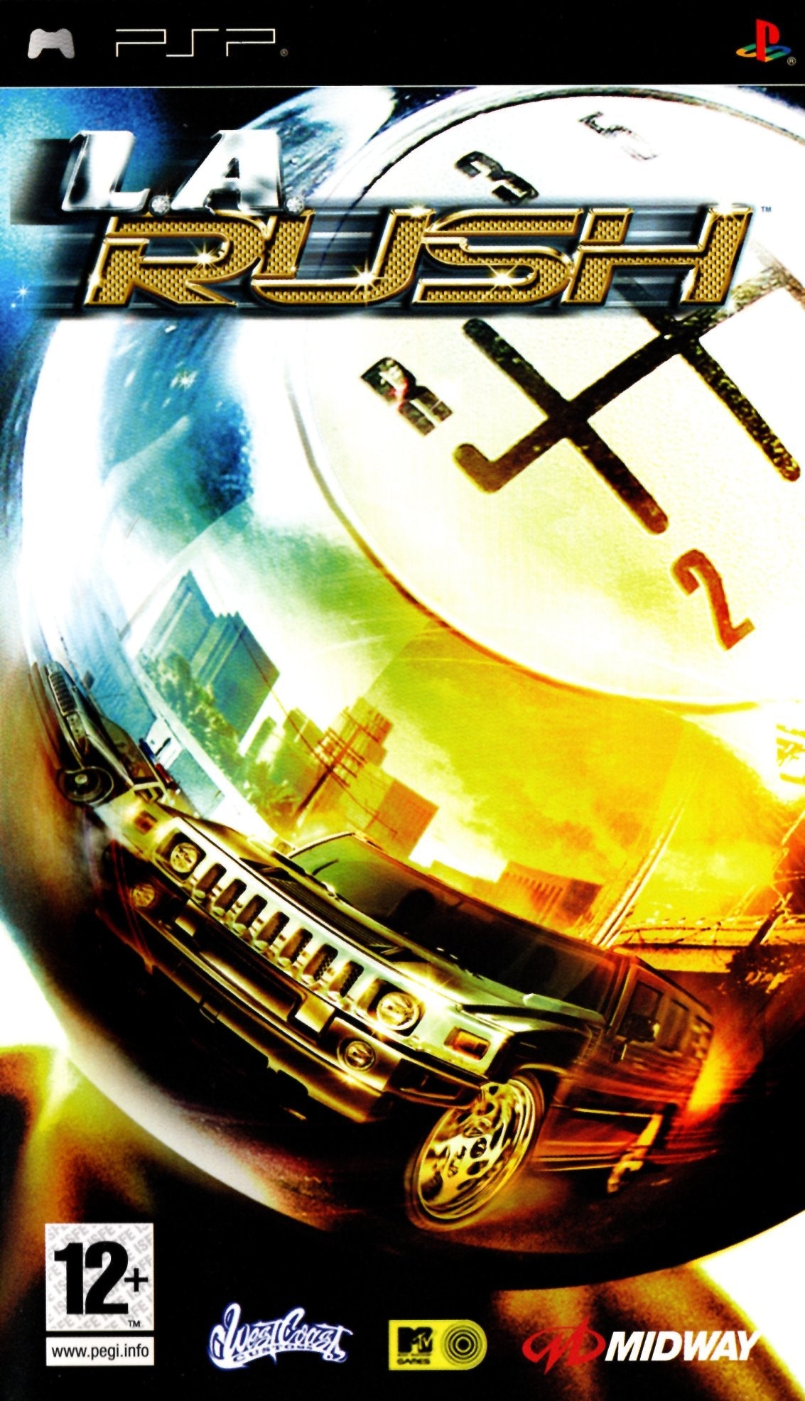 L.A. Rush - PSP - Super Retro - PSP