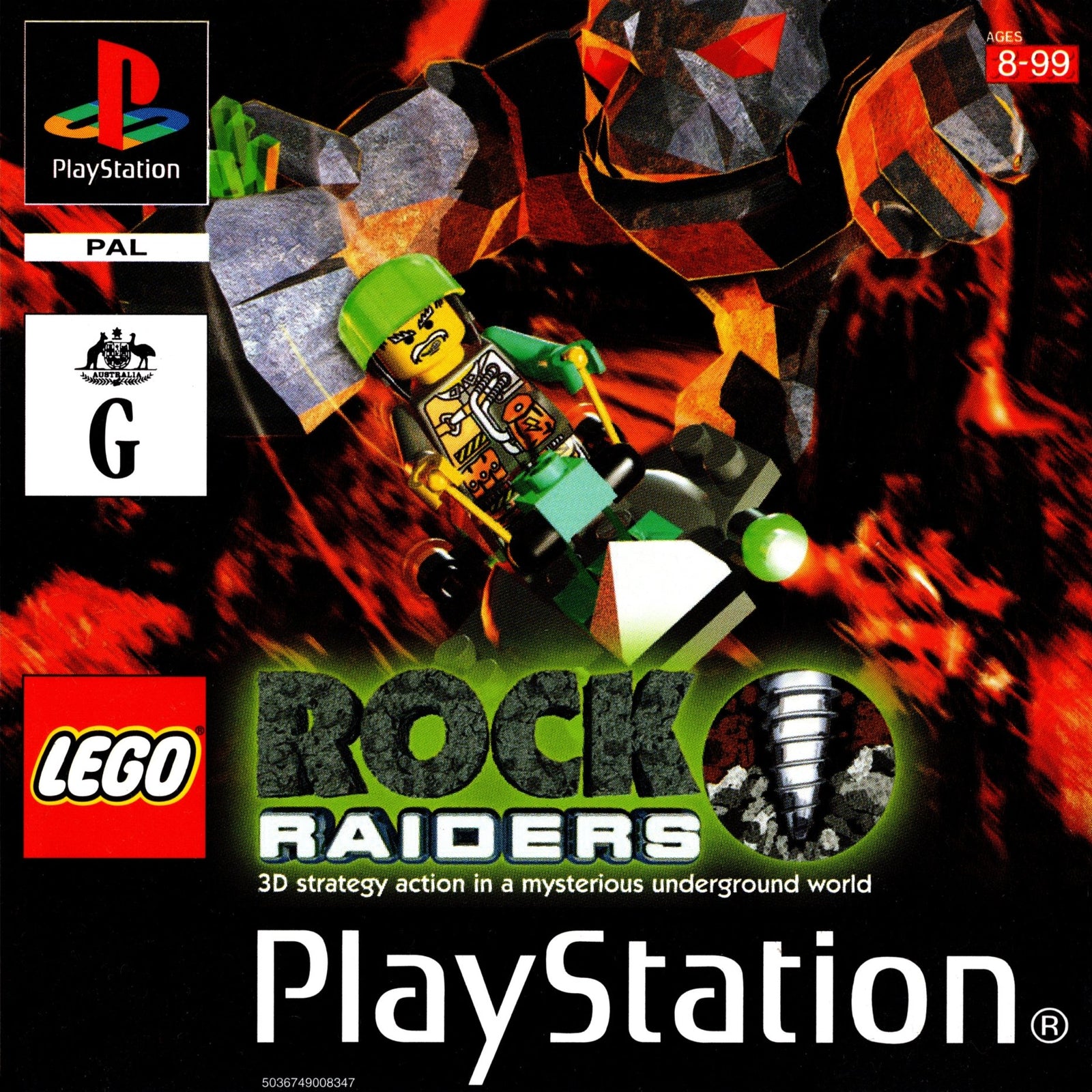 LEGO Rock Raiders - PS1 - Super Retro - Playstation 1