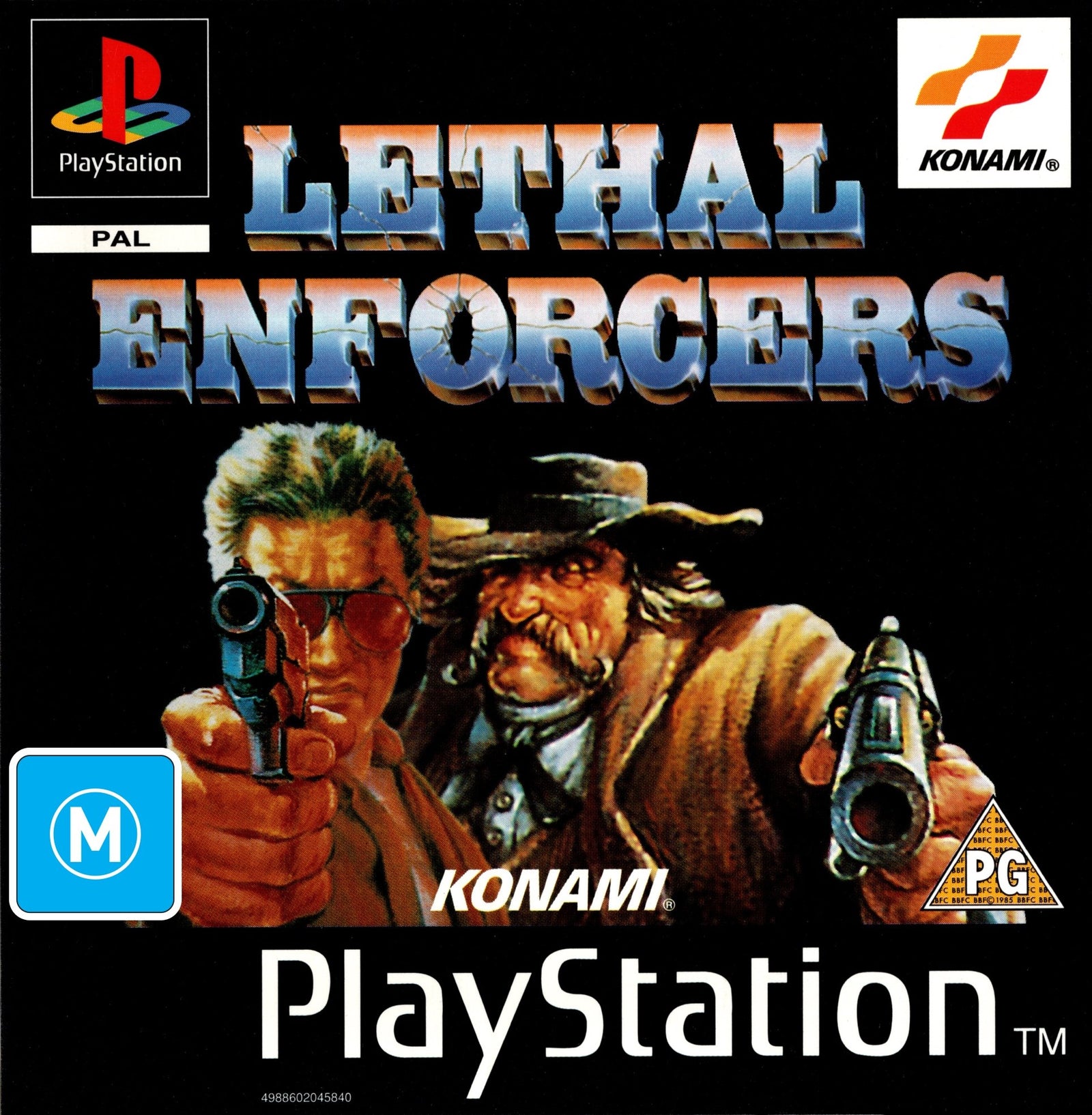 Lethal Enforces - PS1 - Super Retro - Playstation 1