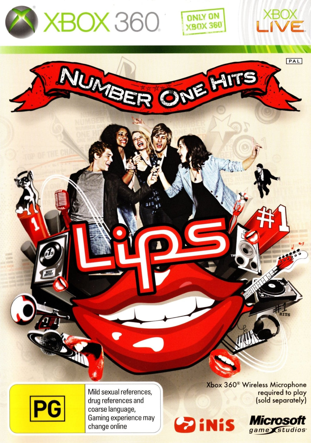 Lips: Number One Hits - Xbox 360 - Super Retro - Xbox 360