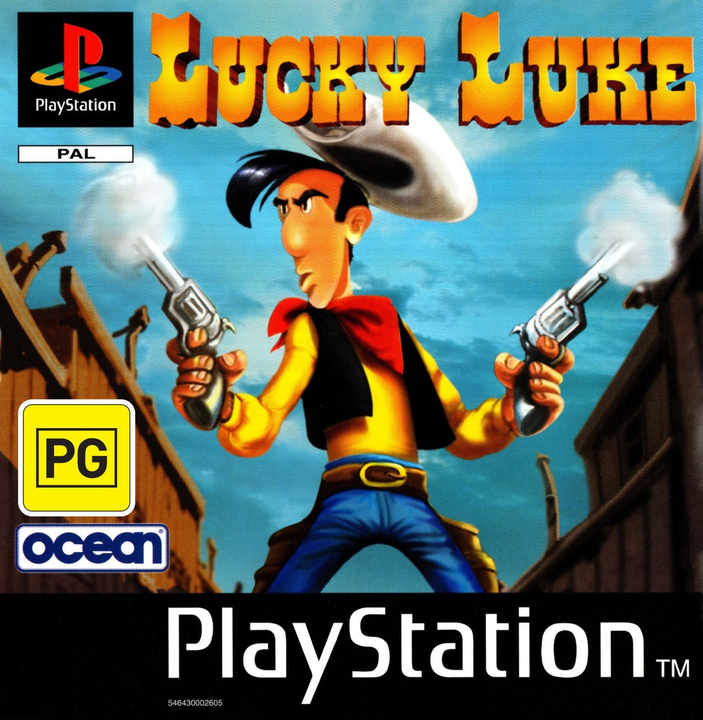 Lucky Luke Ps1 Super Retro Playstation 1
