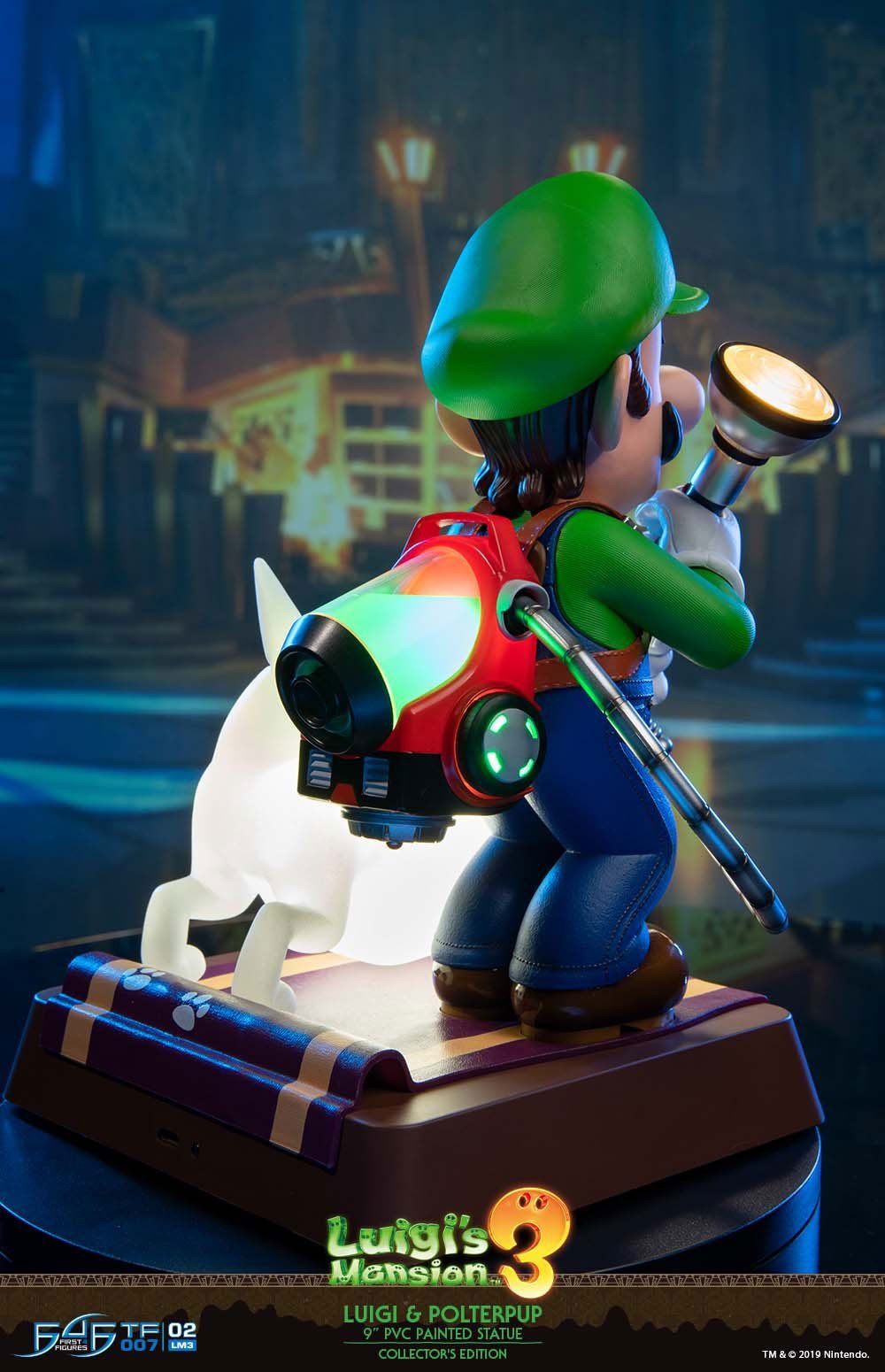 Luigi's Mansion 3 - Luigi 9" Collector's Edition PVC Statue - Super ...