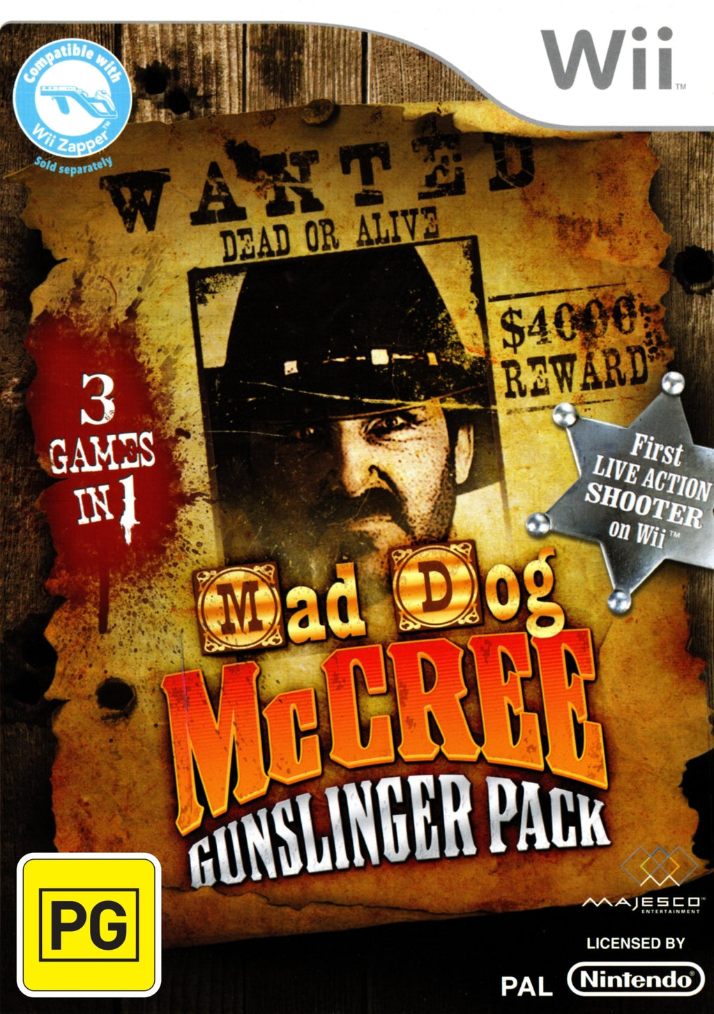 Mad Dog McCree: Gunslinger Pack - Wii - Super Retro - Wii