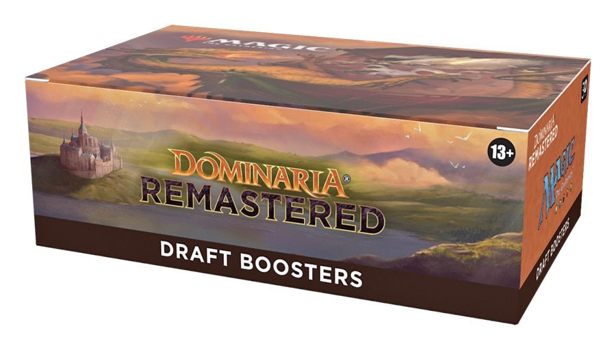 Magic the Gathering - Dominaria Remastered Draft Booster Box - Super Retro - Trading Cards