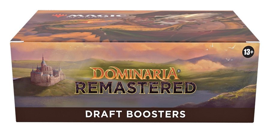Magic the Gathering - Dominaria Remastered Draft Booster Box - Super Retro - Trading Cards