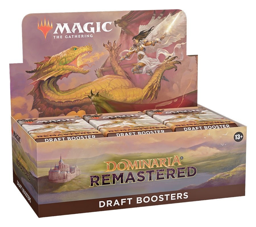 Magic the Gathering - Dominaria Remastered Draft Booster Box - Super ...