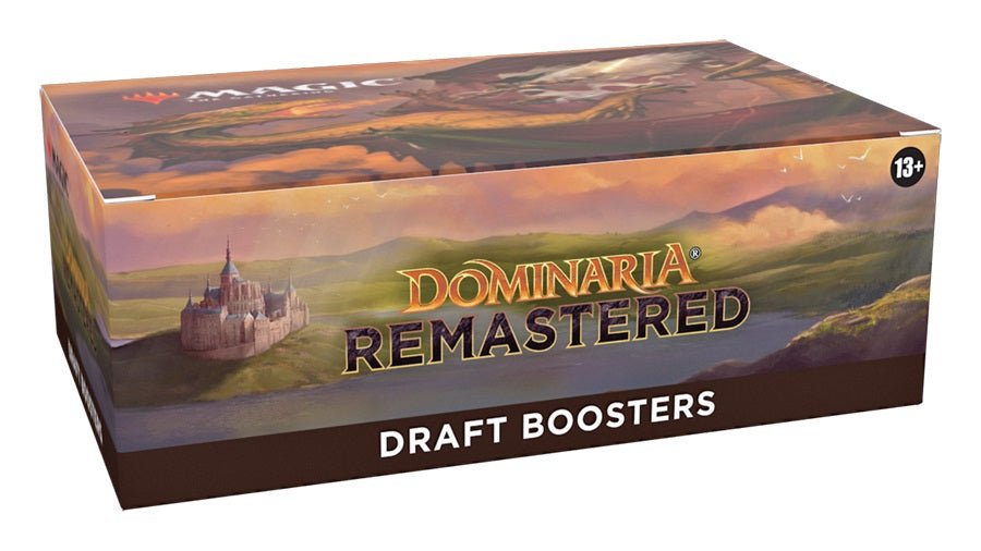 Magic the Gathering - Dominaria Remastered Draft Booster Box - Super Retro - Trading Cards