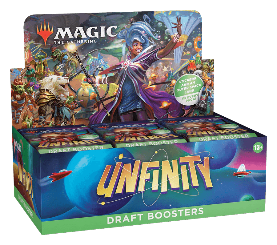 Magic the Gathering - Unfinity Draft Booster Box - Super Retro ...