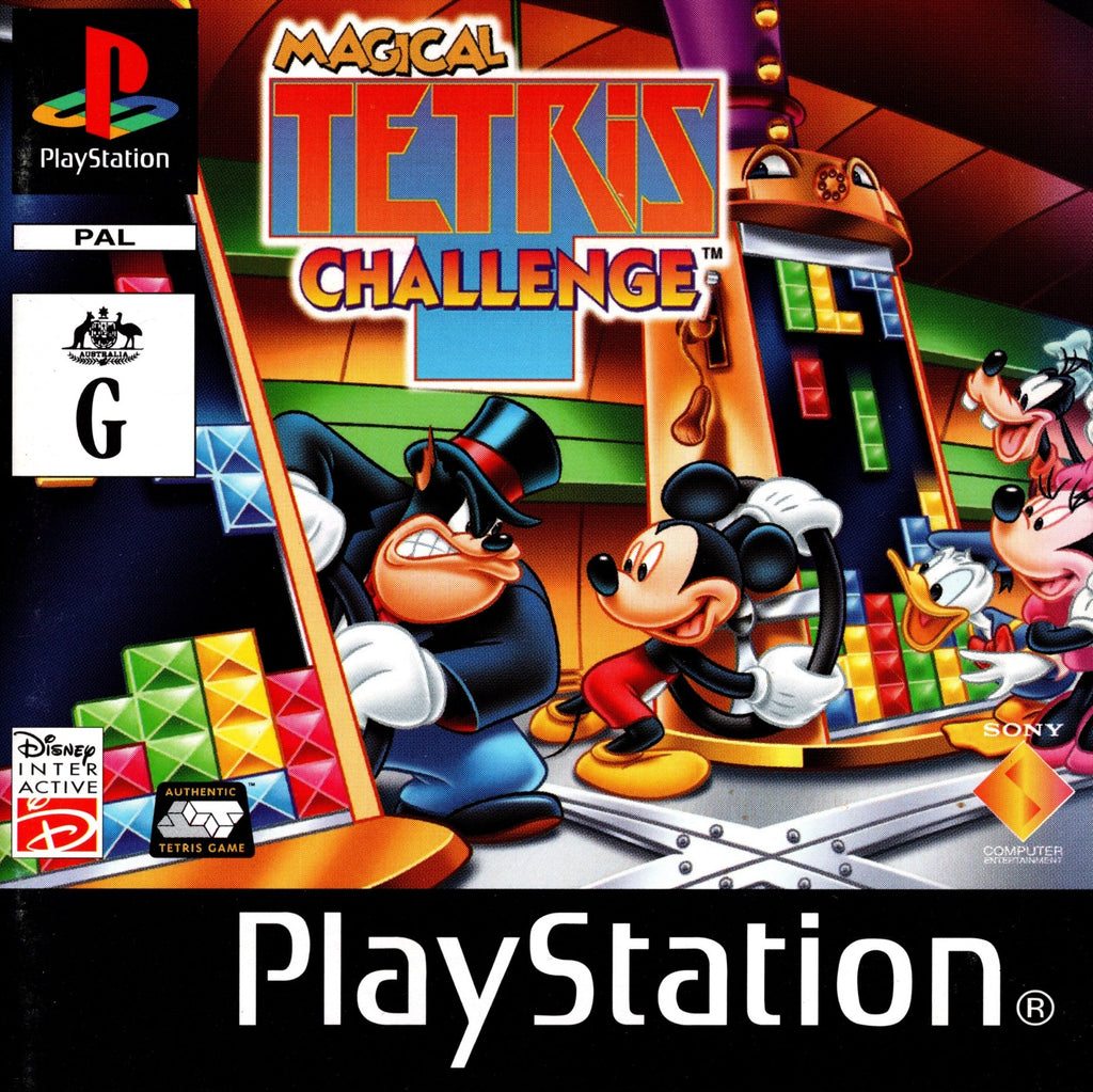 Magical Tetris Challenge - Super Retro - Playstation 1