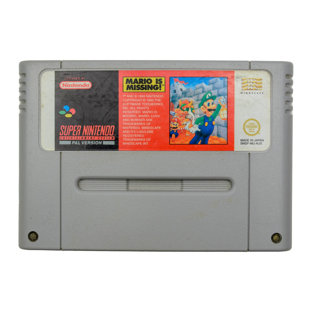 Mario Is Missing! - SNES - Super Retro - Super Nintendo