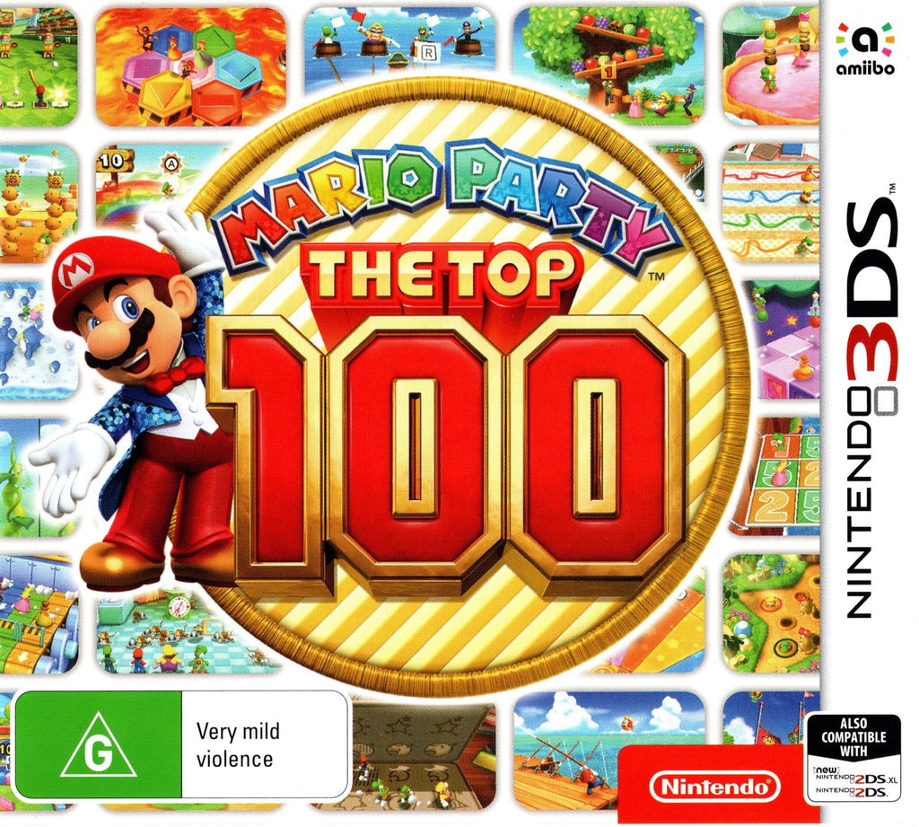 Mario Party: The Top 100 - 3DS - Super Retro - Nintendo 3DS