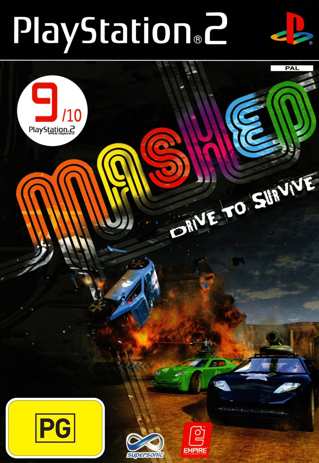 Mashed: Drive to Survive - PS2 - Super Retro - Playstation 2