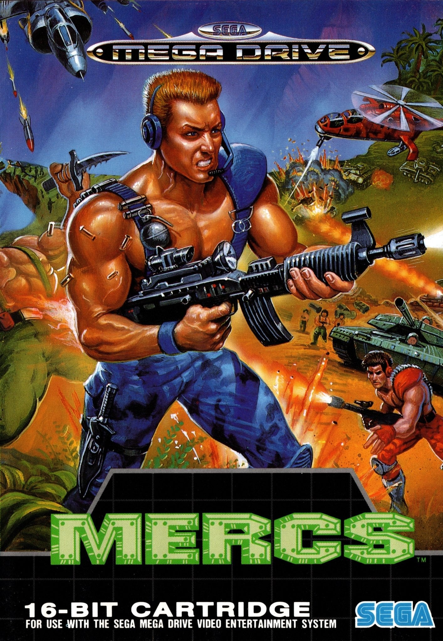 Mercs - Mega Drive - Super Retro - Mega Drive
