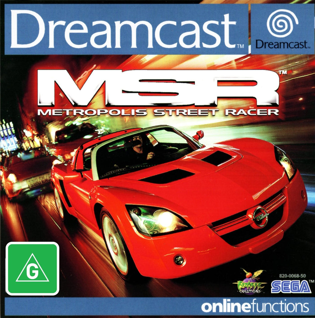 Metropolis Street Racer - Dreamcast - Super Retro - Dreamcast
