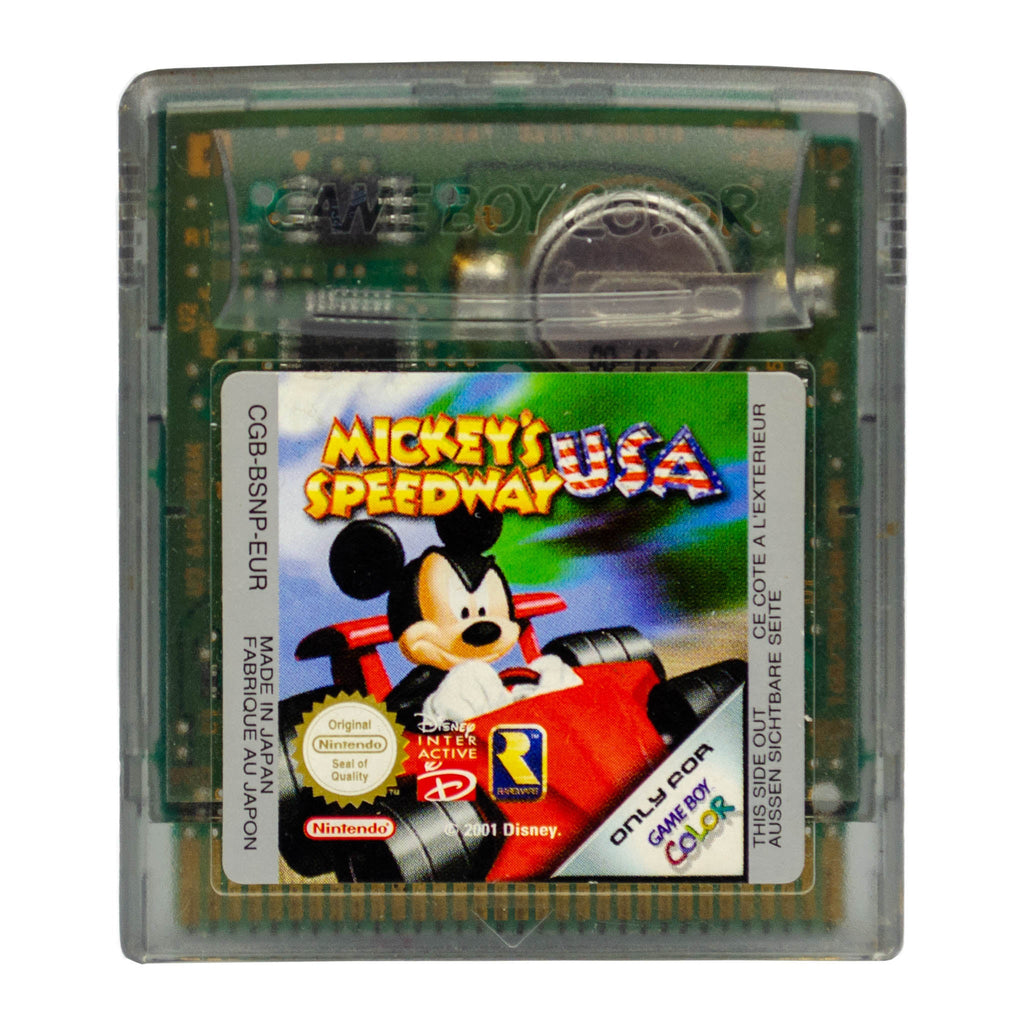 Mickey's Speedway USA - Game Boy Color - Super Retro - Game Boy Color