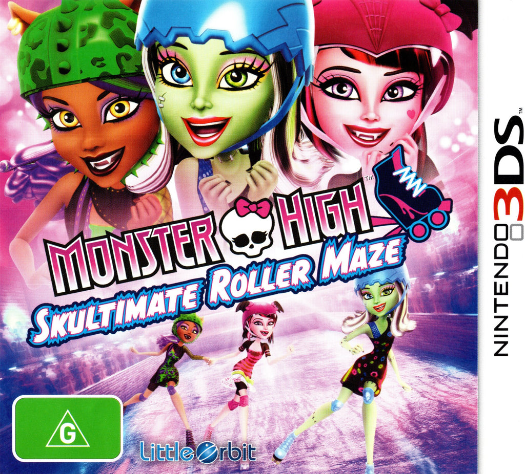 Monster High: Skultimate Roller Maze - 3DS - Super Retro - Nintendo 3DS