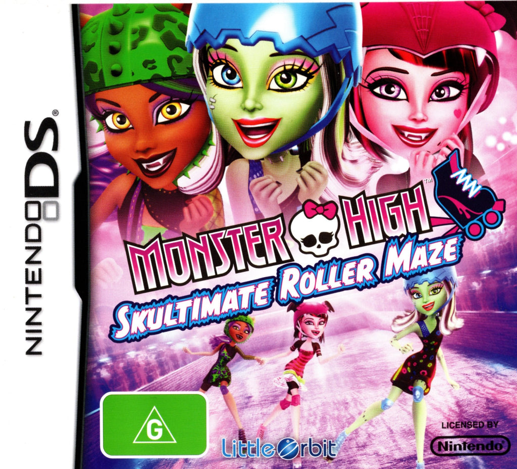Monster High: Skultimate Roller Maze - DS - Super Retro - Nintendo DS