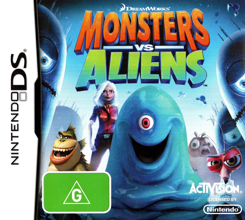 Monsters vs. Aliens - DS - Super Retro - Nintendo DS