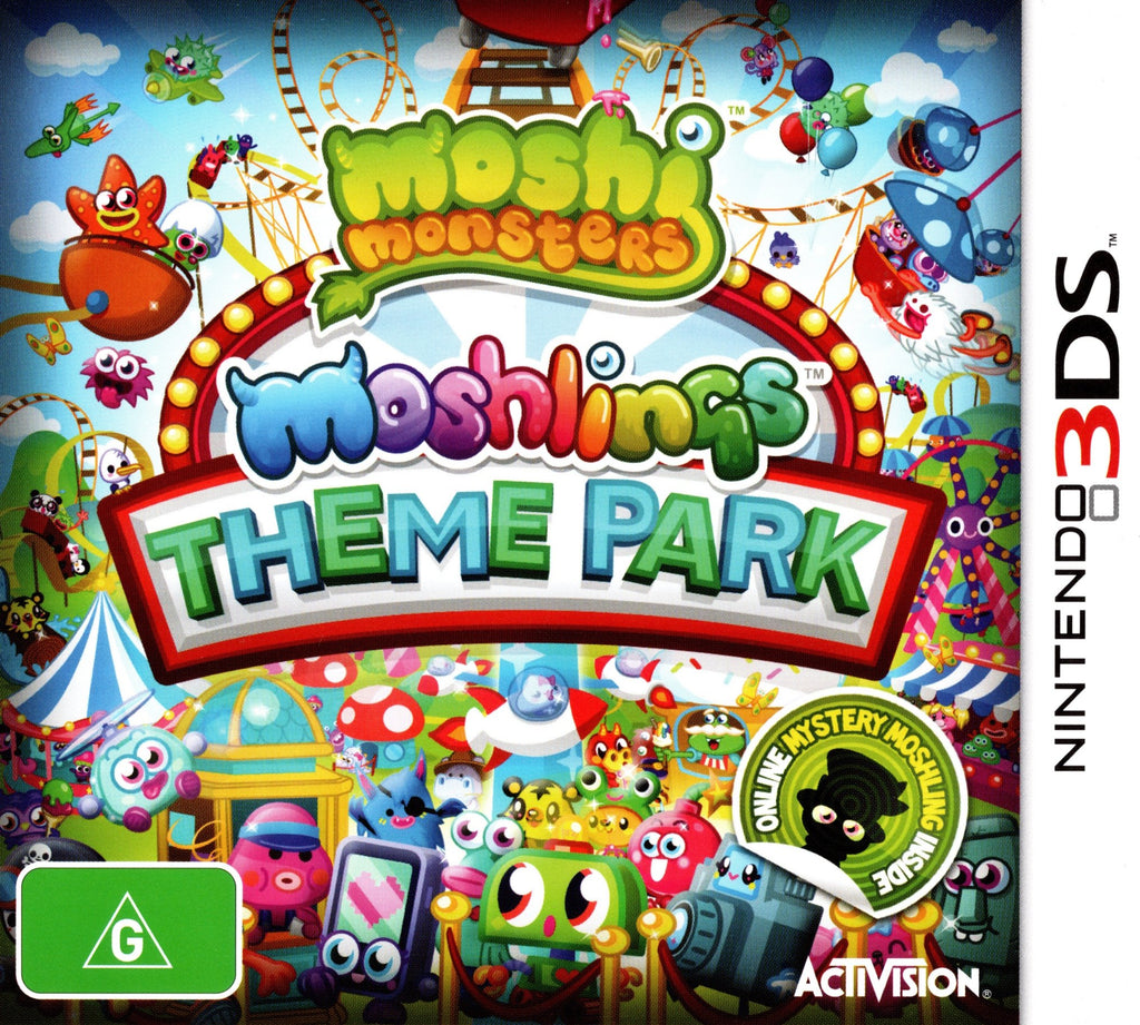 Moshi Monsters: Moshlings Theme Park - 3DS - Super Retro - Nintendo DS