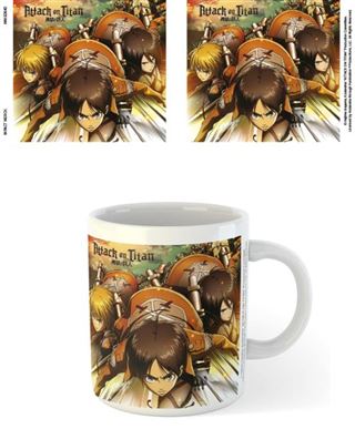Mug - Attack on Titan Attack - Super Retro - Merchandise