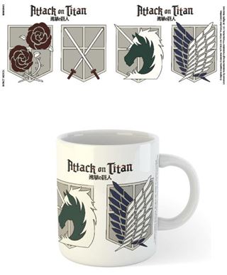 Mug - Attack on Titan Icons - Super Retro - Merchandise