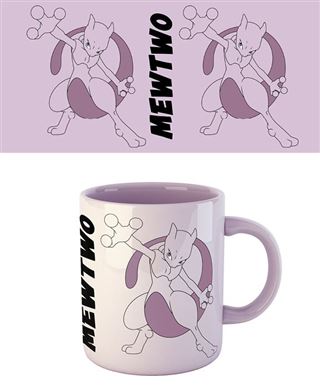 Mug - Mewtwo - Super Retro - Merchandise
