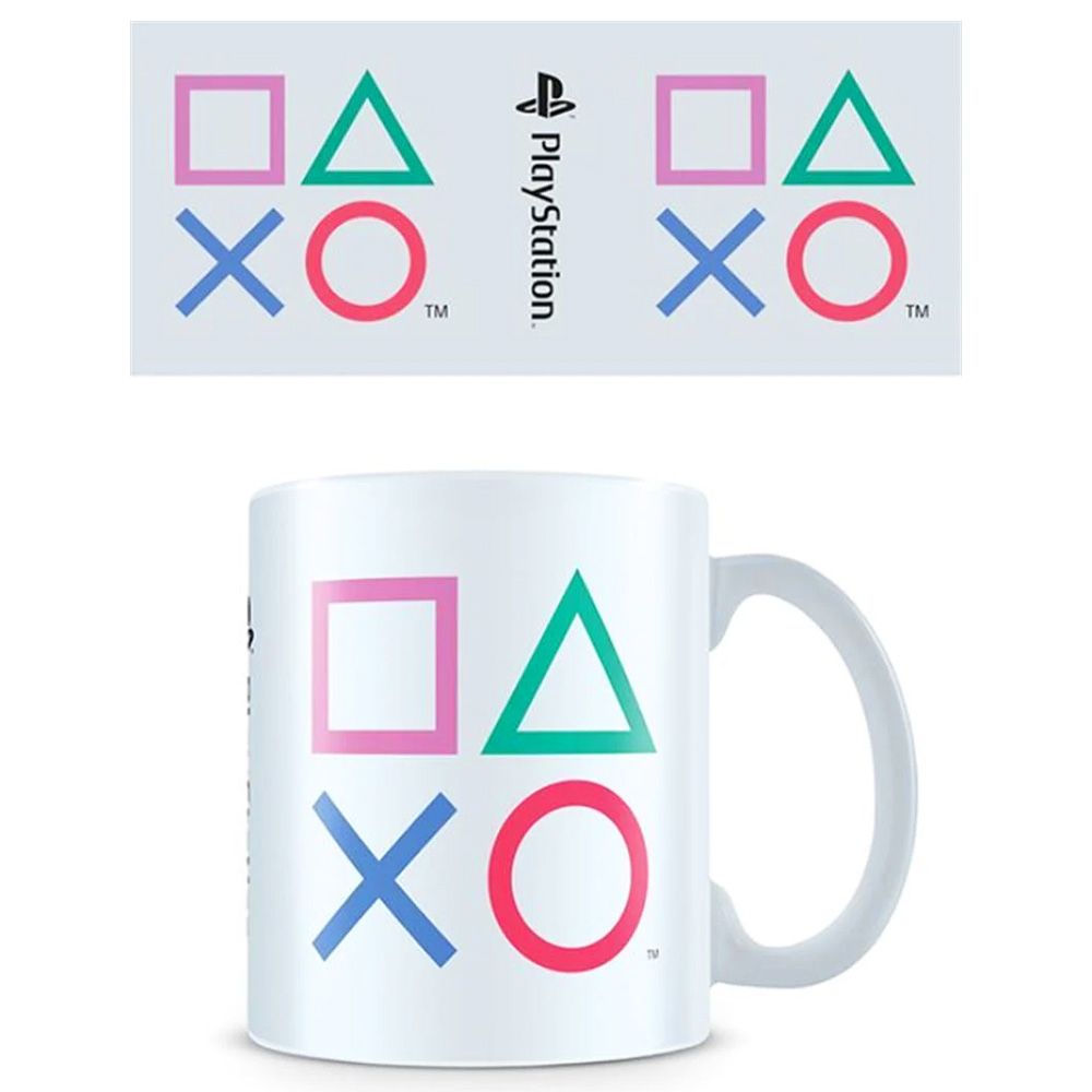 Mug - Playstation Shapes - Super Retro - Merchandise