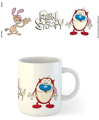 Mug - Ren & Stimpy Logo - Super Retro - Merchandise