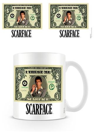 Mug - Scarface Dollar Bill - Super Retro - Merchandise