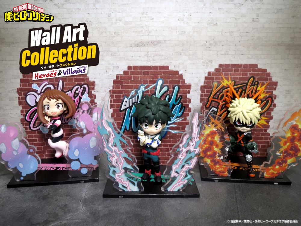 My Hero Academia Wall Art Collection Heroes & Villains - Super Retro ...
