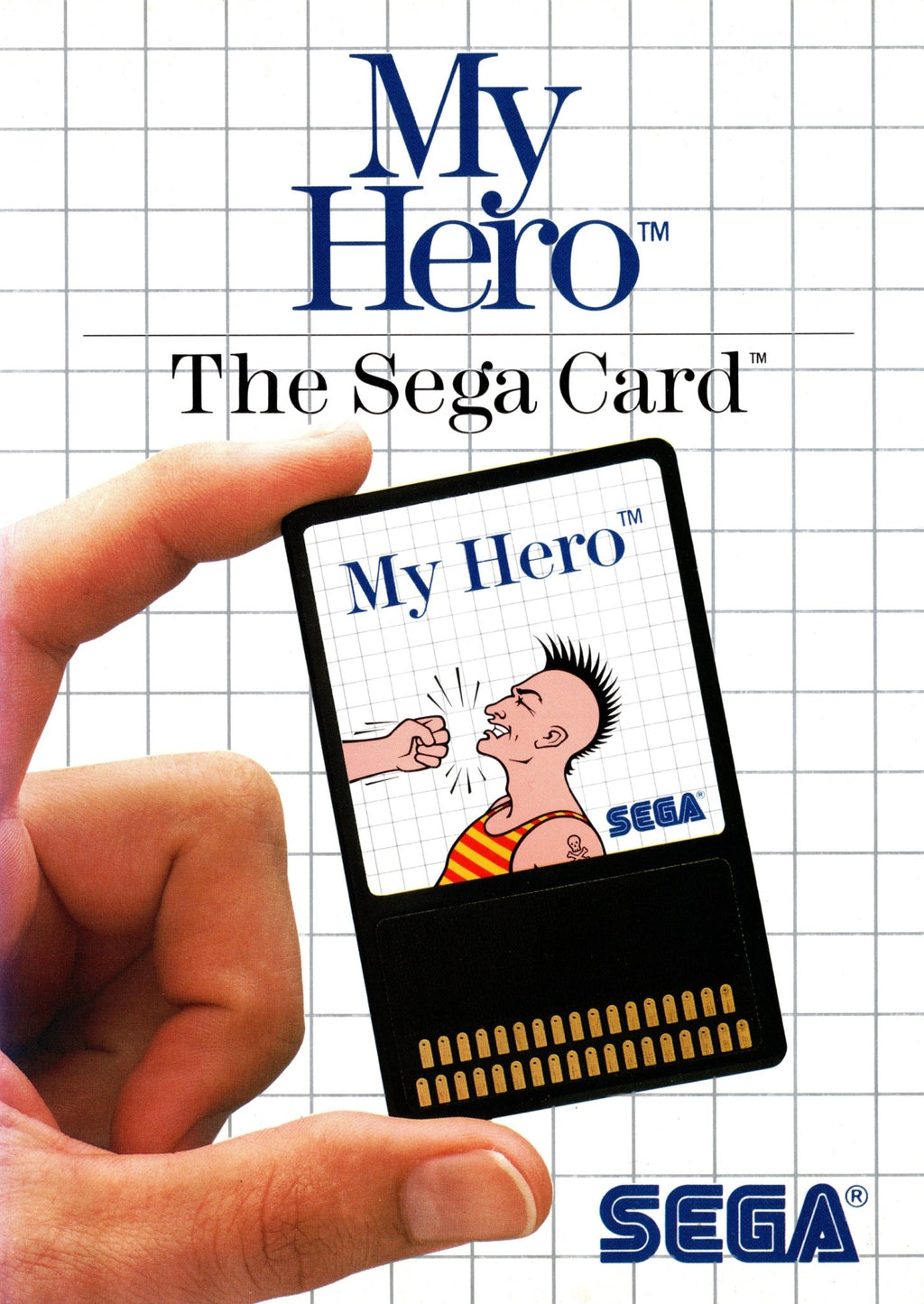 My Hero - Master System (The Sega Card) - Super Retro - Master System