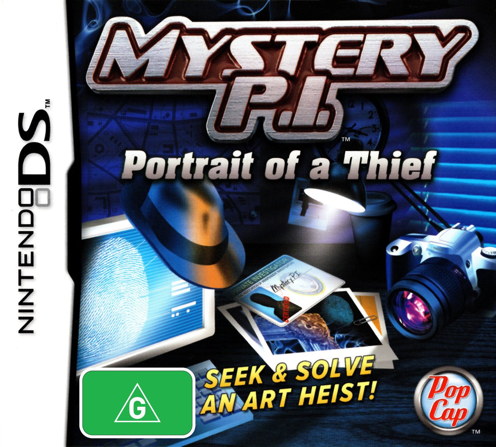 Mystery P.I. Portrait of a Thief - DS - Super Retro - Nintendo DS