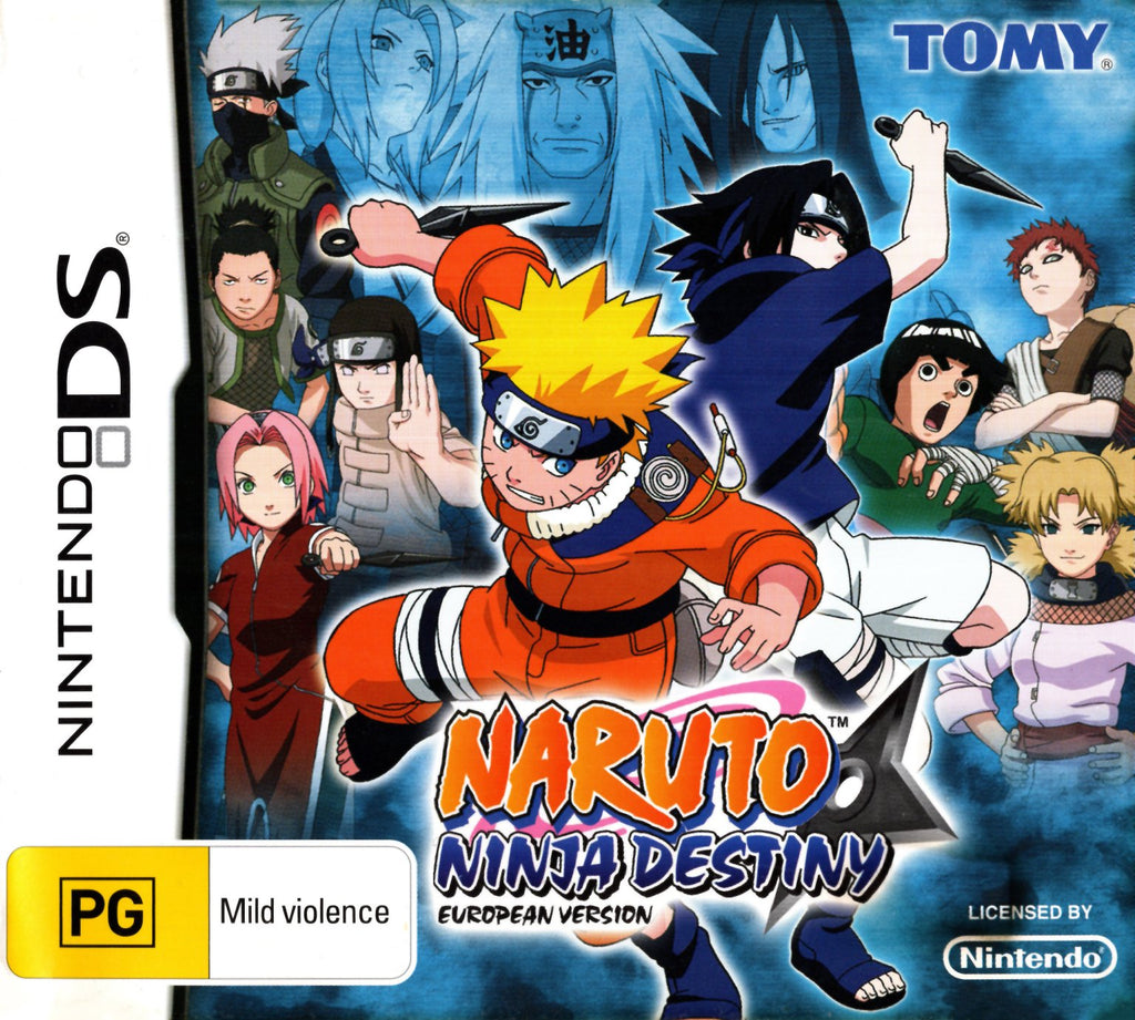 Naruto: Ninja Destiny European Version - DS - Super Retro - Nintendo DS