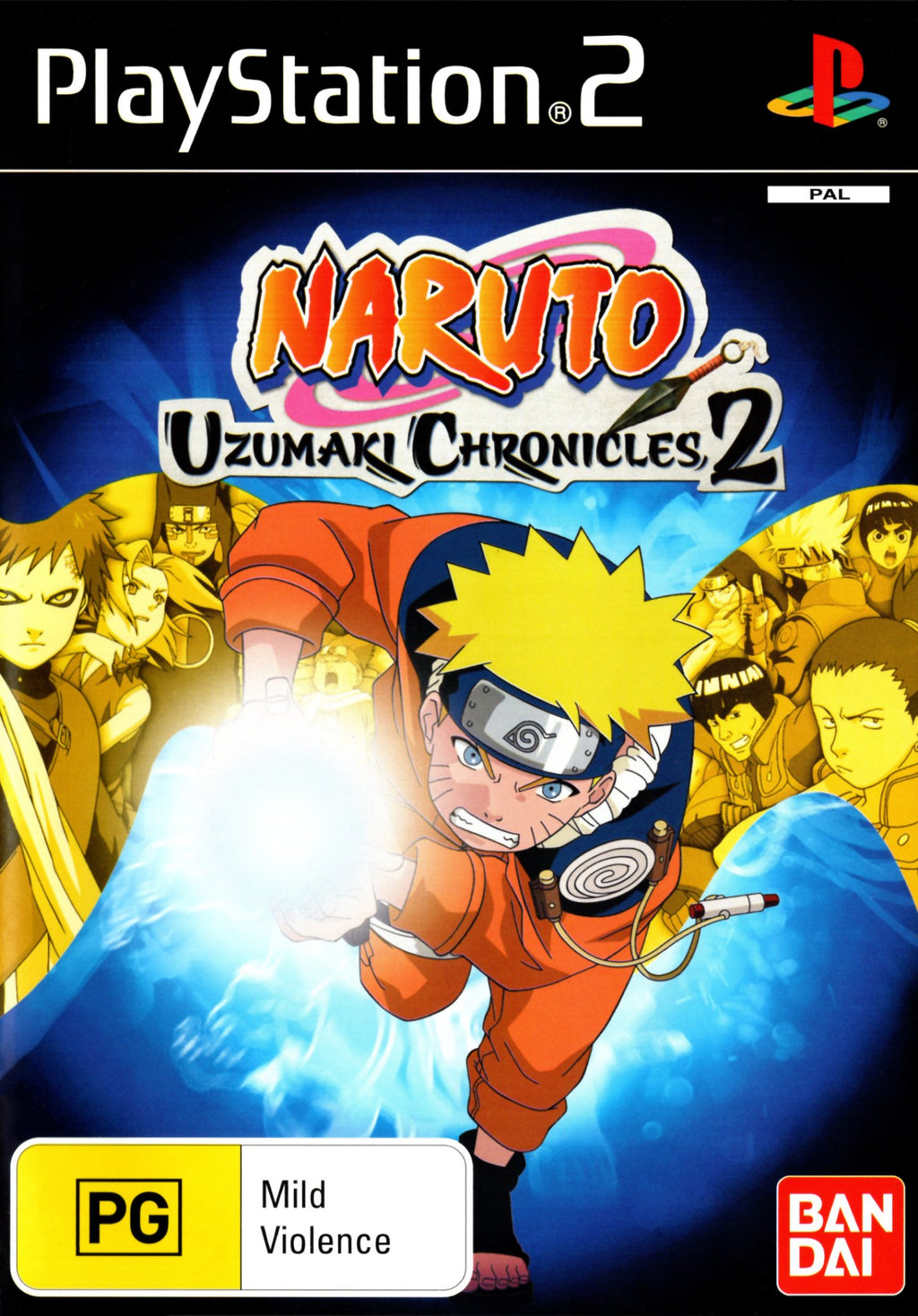 Naruto Uzumaki Chronicles 2 - Super Retro - Playstation 2