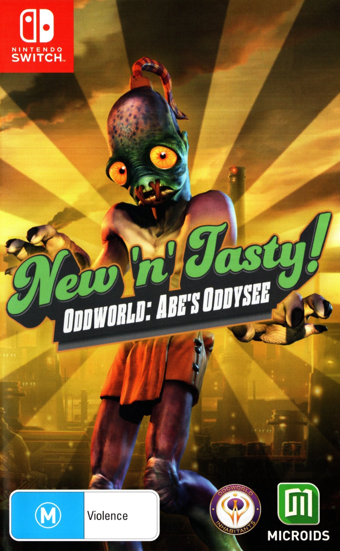 New ‘n’ Tasty! Oddworld: Abe’s Oddysee - Switch - Super Retro ...