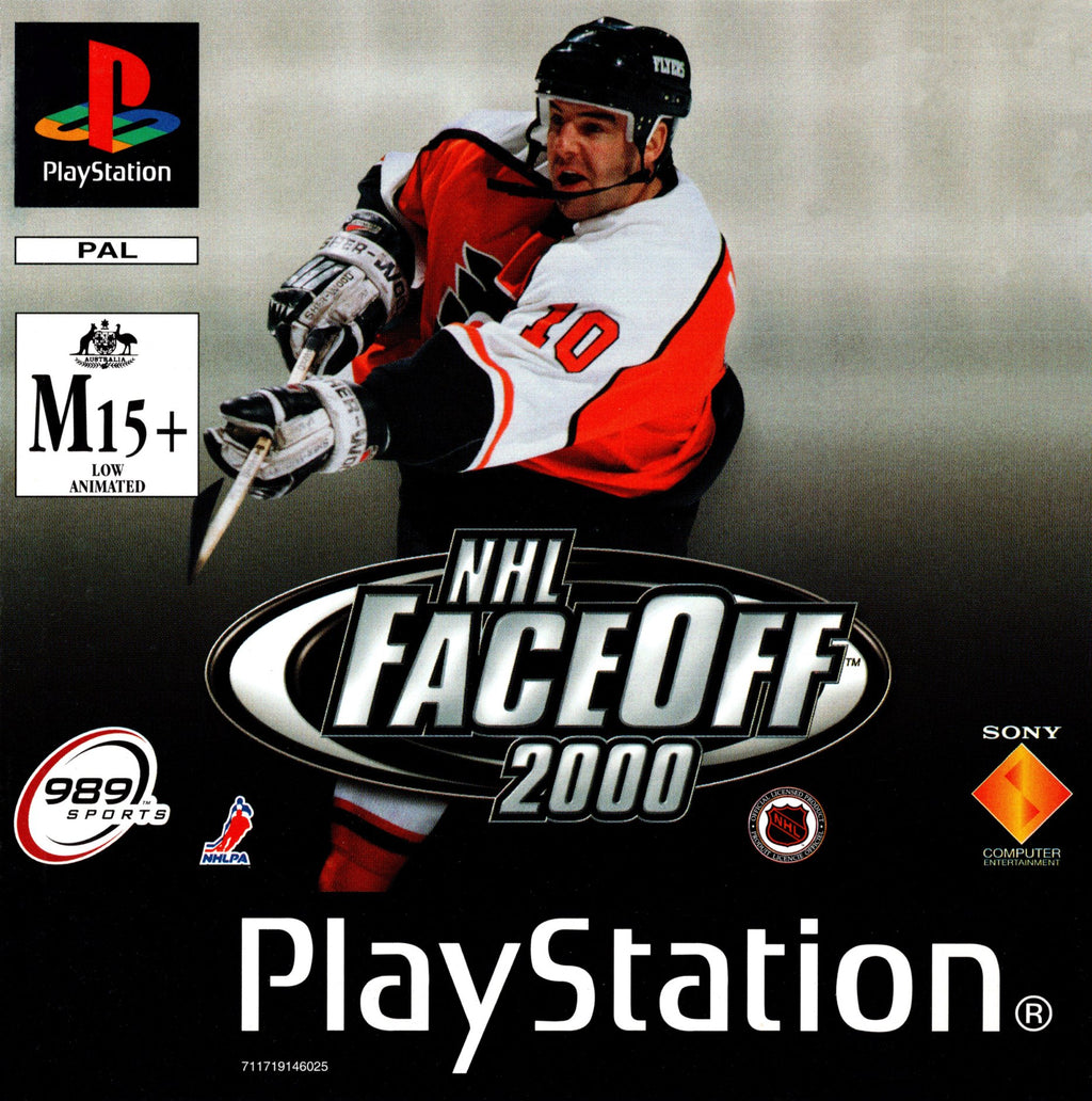 NHL FaceOff 2000 - PS1 - Super Retro - Playstation 1