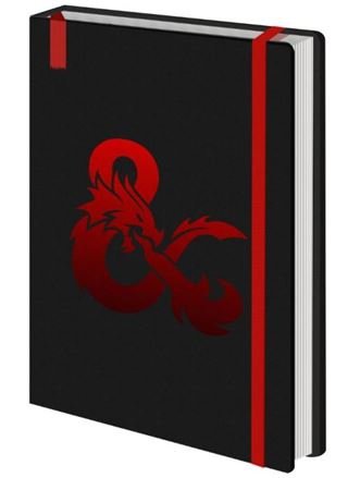 Notebook - Dungeons & Dragons A5 - Super Retro - Merchandise