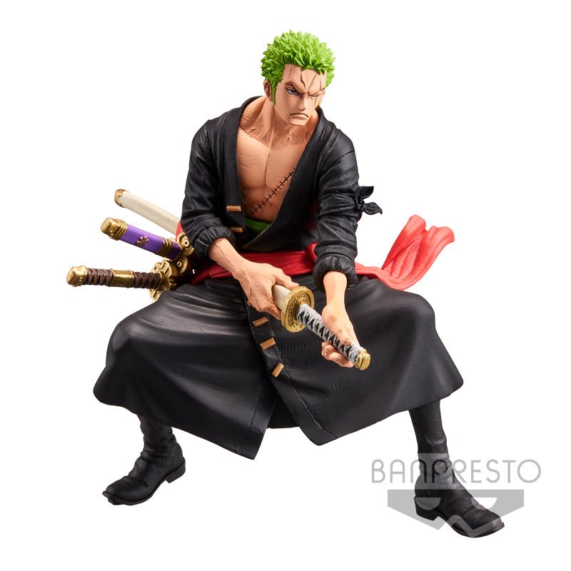 One Piece King of Artist Roronoa Zoro Wanokuni II - Super Retro - Figures