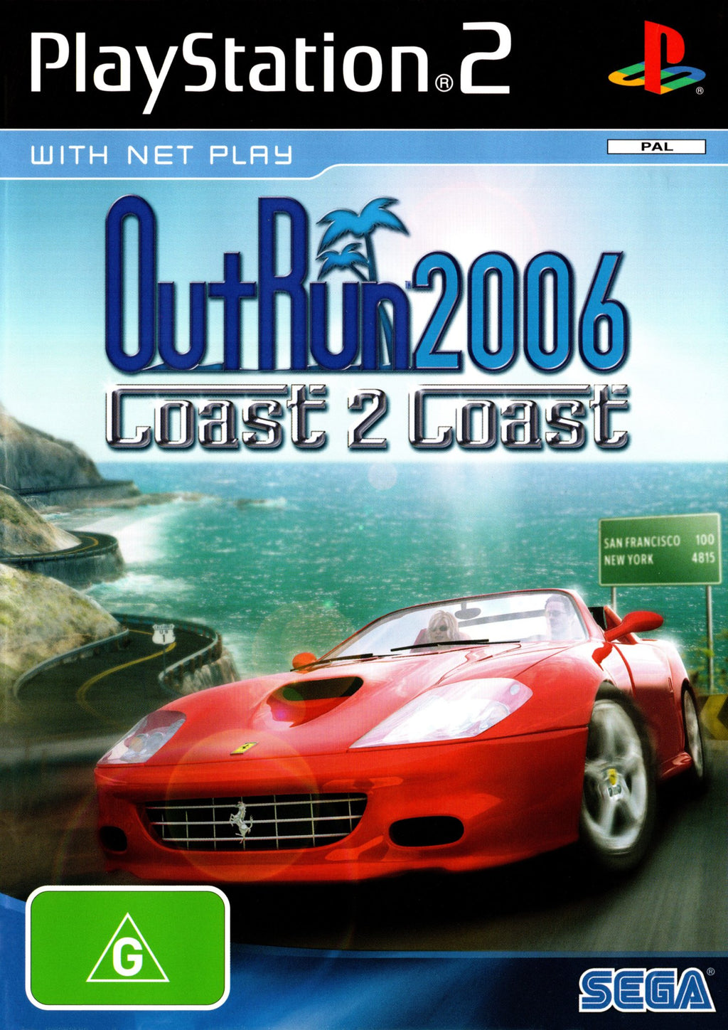 Outrun 2006: Coast 2 Coast - PS2 - Super Retro - Playstation 2