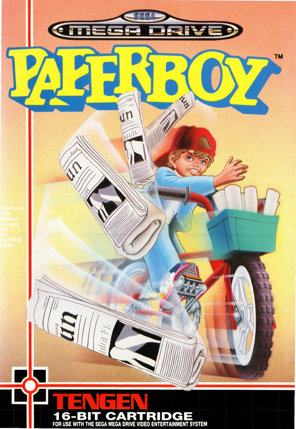 Paperboy - Mega Drive - Super Retro - Mega Drive