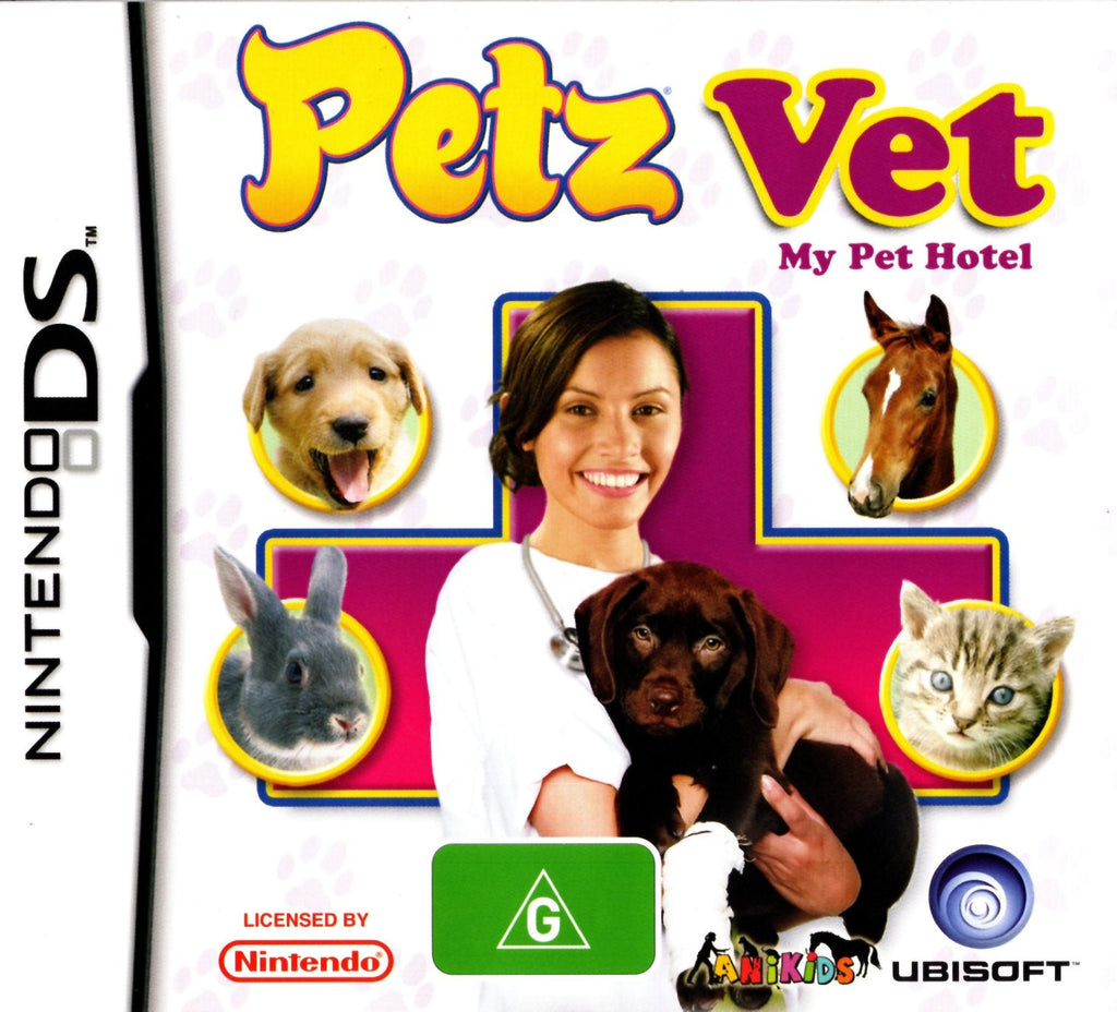 Petz Vet My Pet Hotel - Super Retro - Nintendo DS