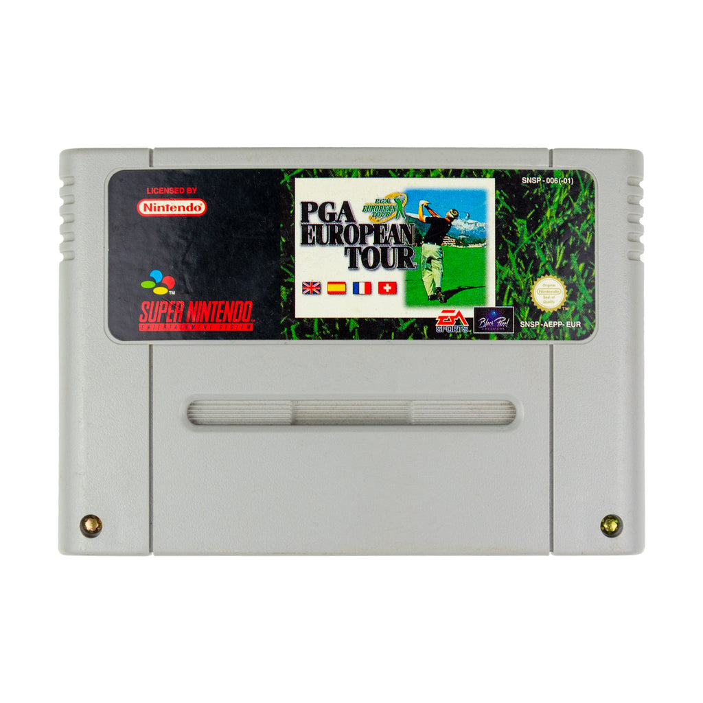 PGA European Tour Golf - SNES - Super Retro - Super Nintendo