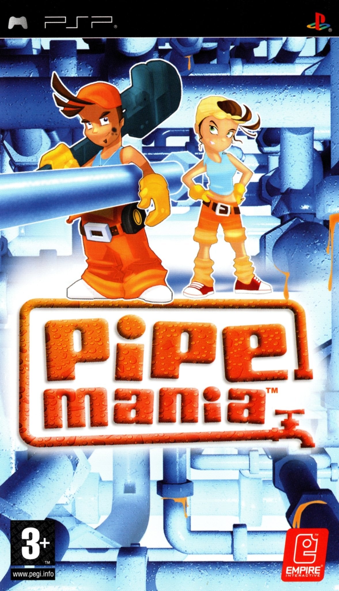 Pipe Mania - PSP - Super Retro - PSP