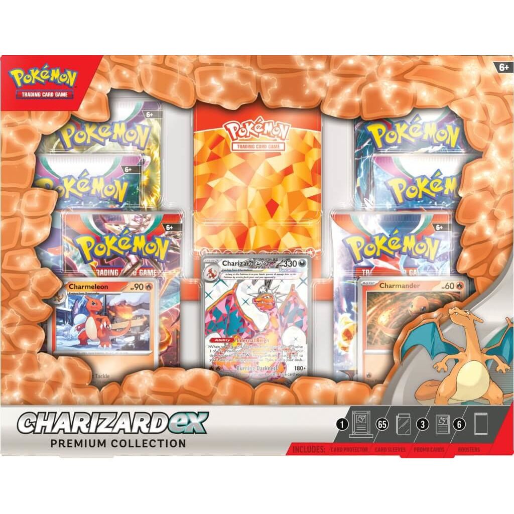 Pokemon TCG - Charizard ex Premium Collection - Super Retro - Trading Cards