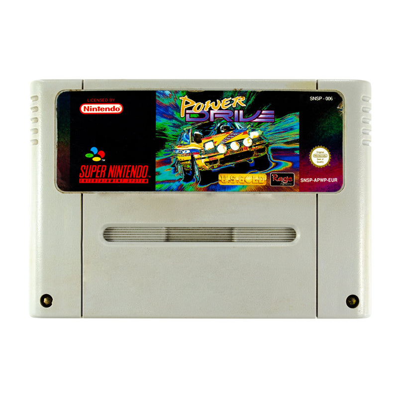 Power Drive - SNES - Super Retro - Super Nintendo