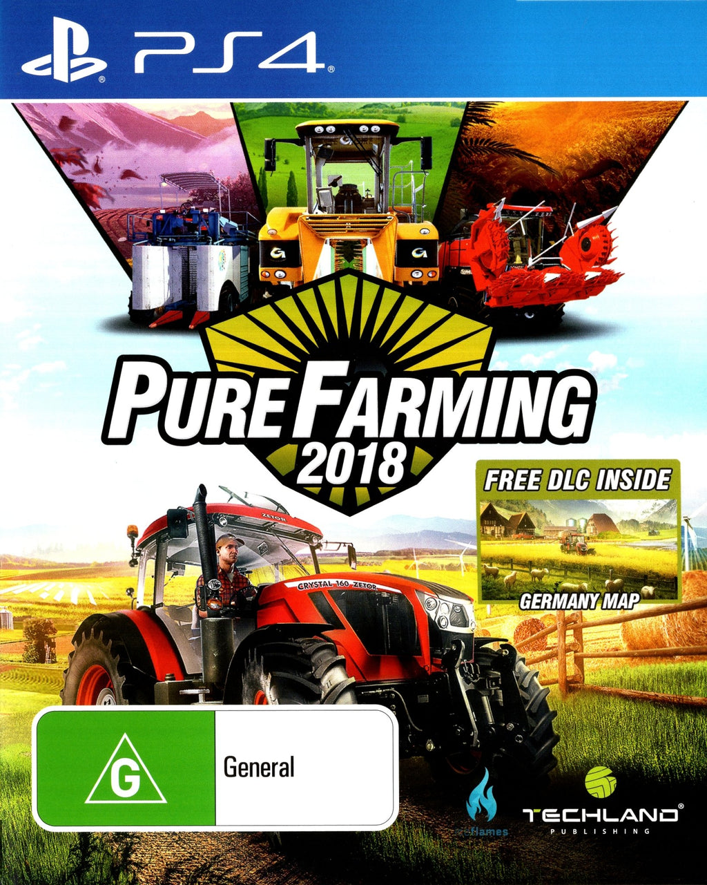 Pure Farming 2018 - PS4 - Super Retro - Playstation 4